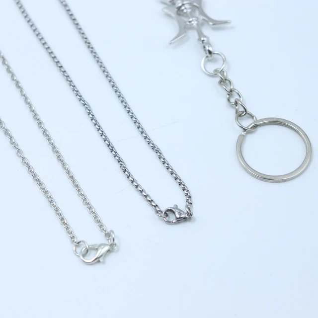 Anime Misa Amane Cosplay Key Chain Necklace Halberd Pendant Necklaces ...