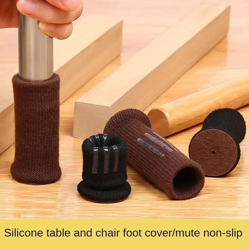 16PCS-Upgraded-Chair-Leg-Floor-Protector-Sock-with-Felt-Anti-slip-Strip ...