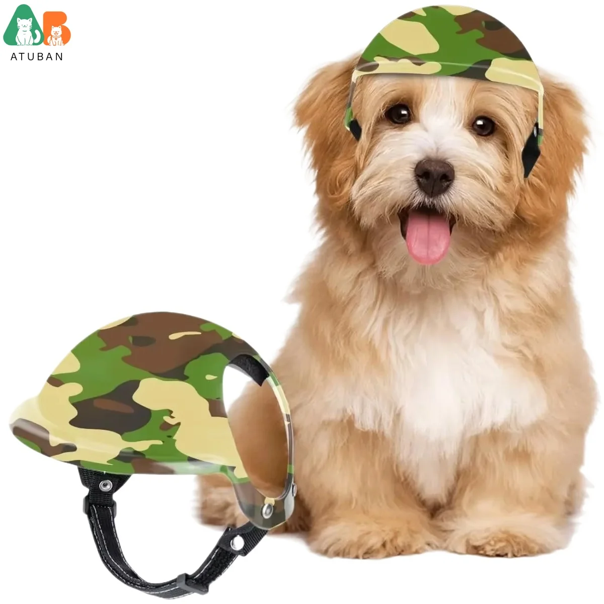 Dog Helmet for Small Dog Bicycle Helmet for Dog with Ear Hole,Dog ...