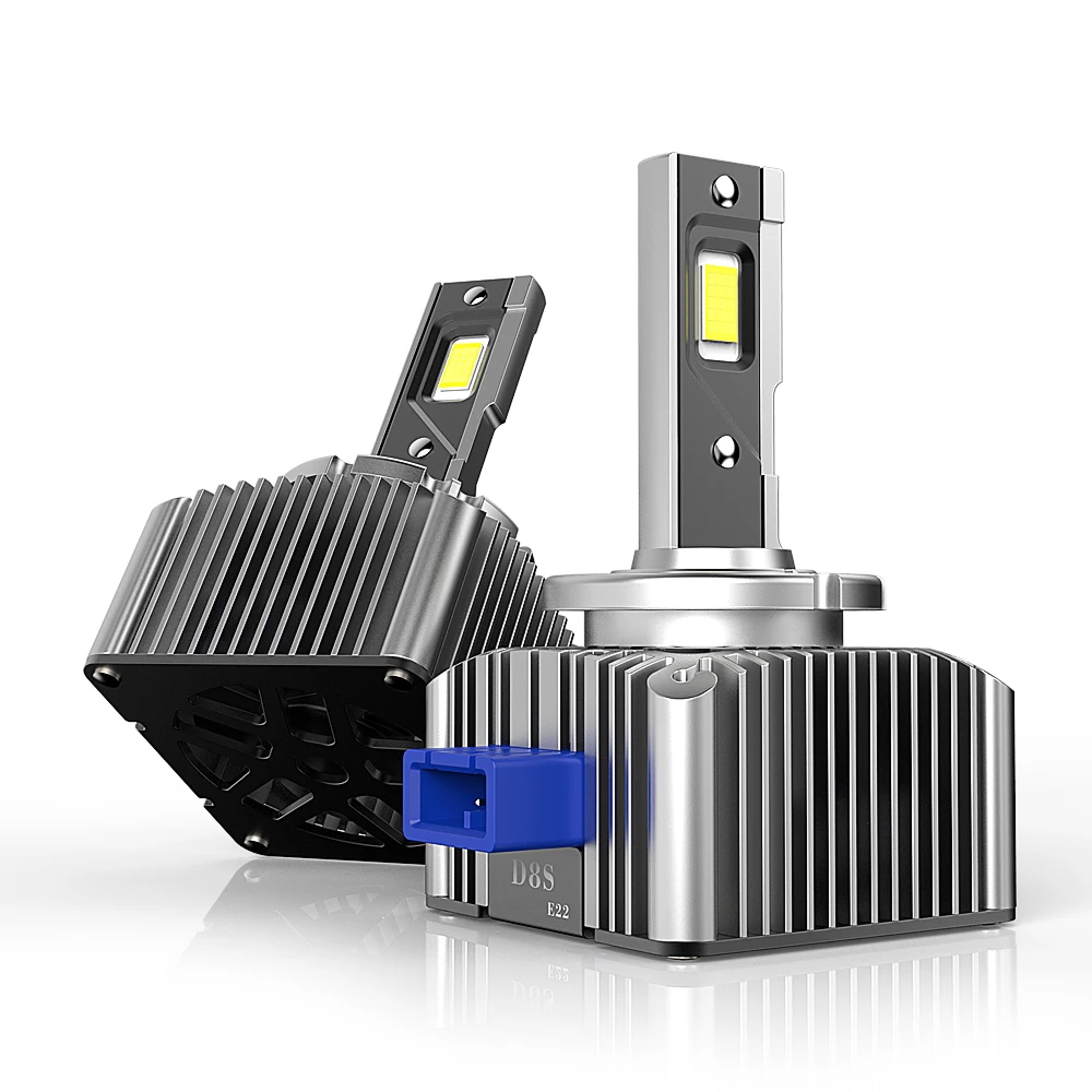 2pcs D1s D3s Led Headlights Canbus Csp D2s D4s Car Bulbs 50000lm 130w