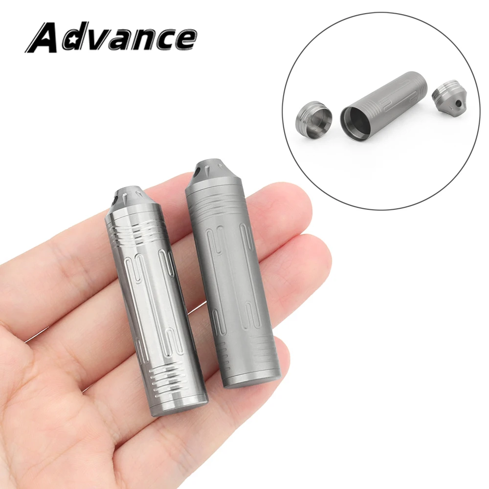 Titanium-Alloy-Sealed-Mini-Waterproof-Portable-Bottle-Moisture-proof ...