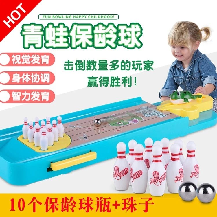 Frog-Bowling-Puzzle-Run-Mini-Gaming-Machine-Funny-Ejection-Balls-Game ...
