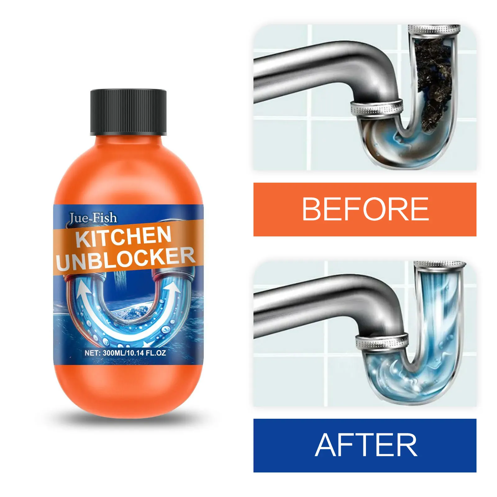 Drain-Clog-Remover-Liquid-Kitchen-Drain-Unblocker-Water-Piping-Cleaning ...