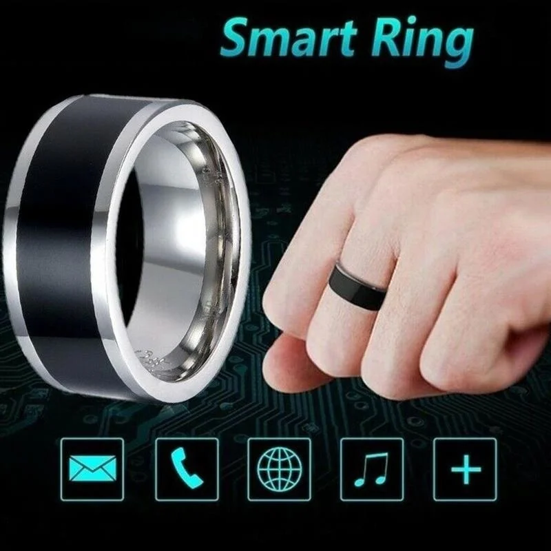 NFC-Multifunctional-Waterproof-Intelligent-Ring-Smart-Wear-Finger ...