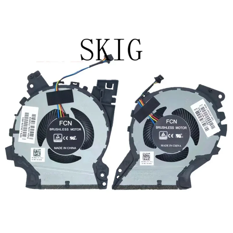 Original-New-CPU-GPU-Fan-For-HP-ZHAN99-TPN-C134-I7-8750H-Cooling-Fan ...