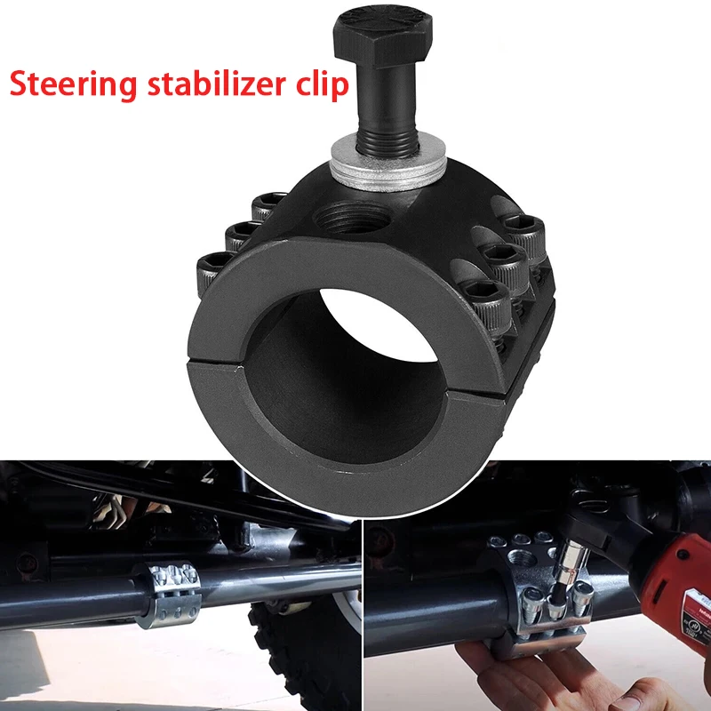 Tm Steering Stabilizer Tie Rod Clamp For Jeep Wrangler Jk Tj Xj Zj Mj ...