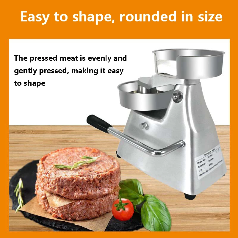 Hamburger-Cutlets-Making-Machine-Meat-Pie-Moulding-Machine-Beef-Patty ...
