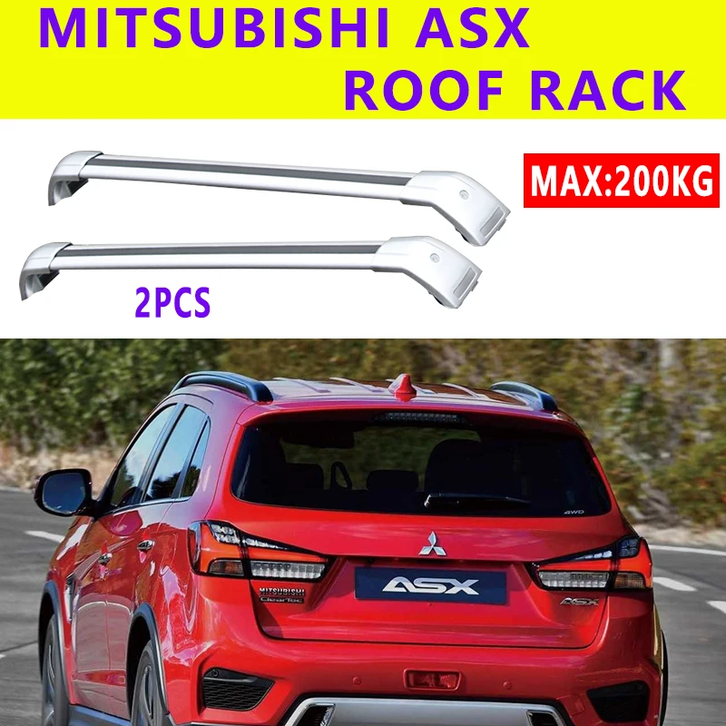DUAL HO Roof Bars for MITSUBISHI ASX RUR 2010 2021 2020 Aluminum Alloy ...