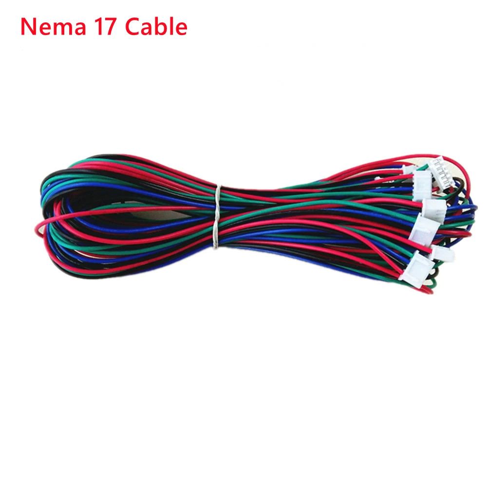 Nema 17 Stepper Motor Cable Reprap Motor Wiring Dupont 4pin 6pin Cable ...