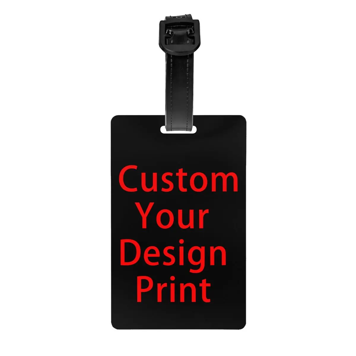 Custom-Your-Design-Luggage-Tag-for-Suitcases-Customized-Logo-Printed ...