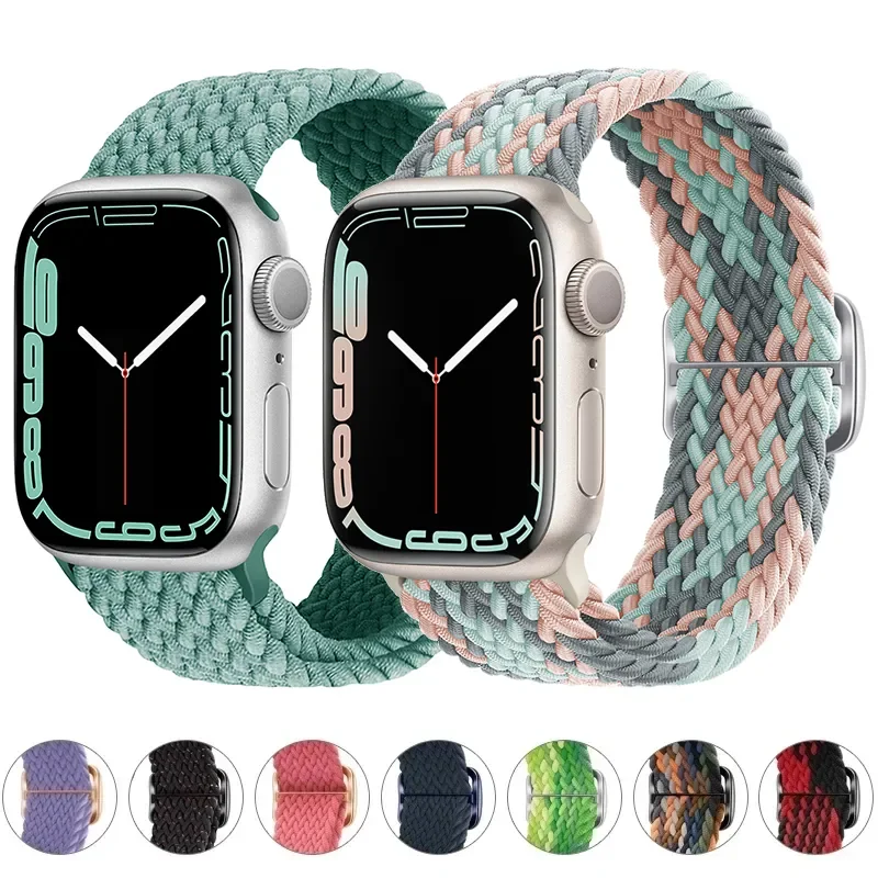 Braided-Solo-Loop-For-Apple-watch-band-Ultra-44mm-40mm-49mm-45mm-41mm ...