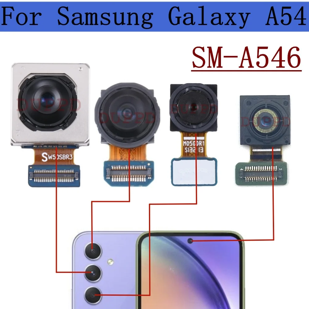 Rear Front Camera For Samsung Galaxy A54 A546B A546V A546U Frontal ...