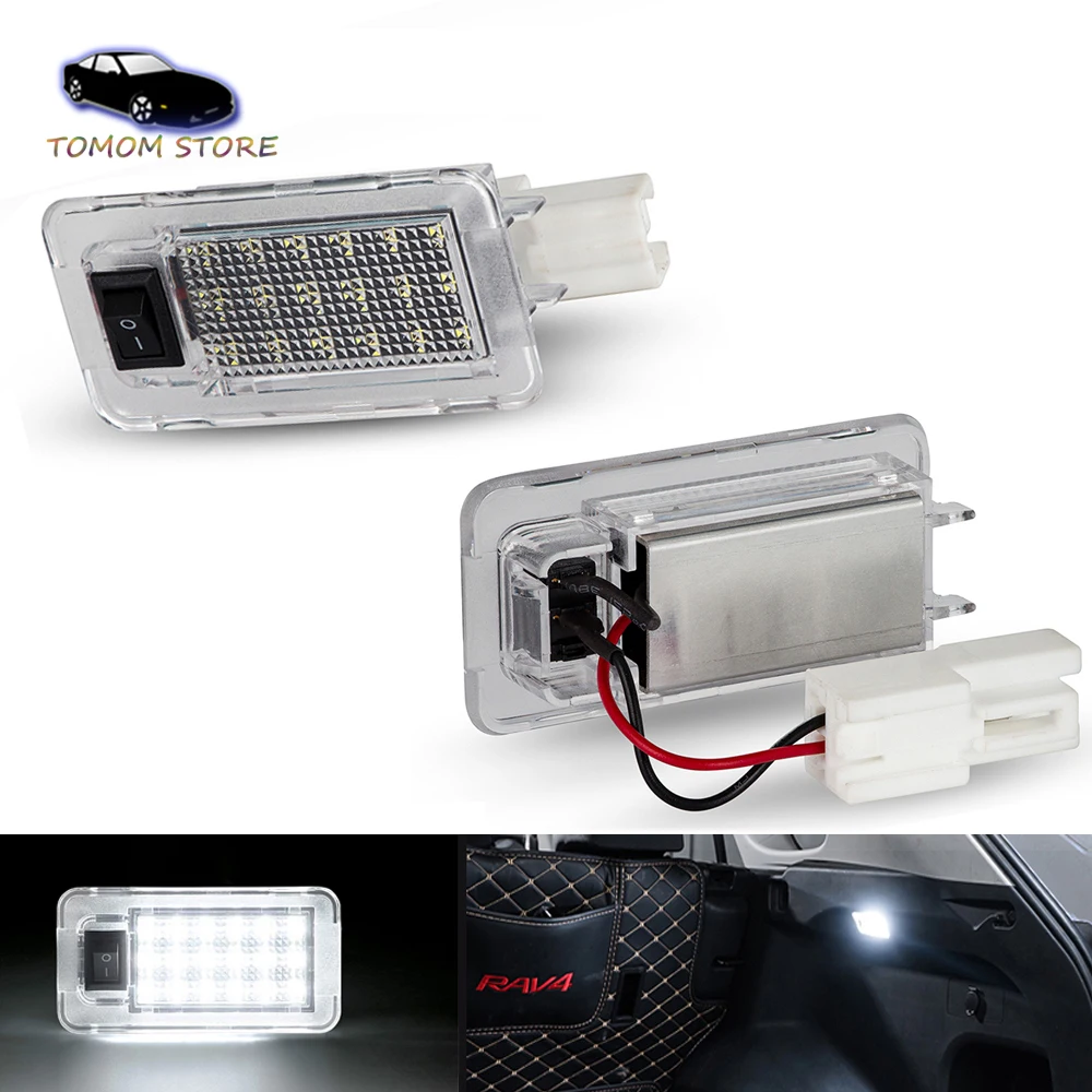 Car-Interior-White-LED-Luggage-Compartment-Trunk-Lamp-Lights-for-Toyota ...