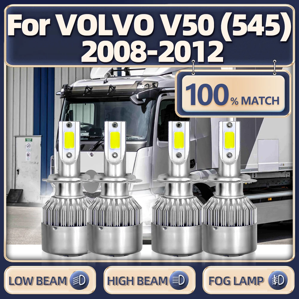 H11-H7-Canbus-LED-Car-Headlight-Bulb-240W-40000LM-Truck-Lamp-12V-6000K ...