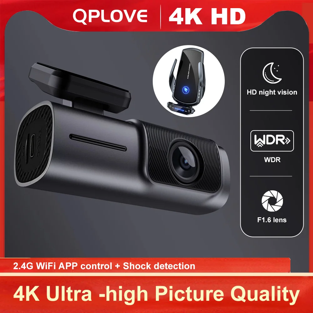 4K-Dash-Cam-WIFI-FULL-HD-1080P-Super-Mini-Car-Camera-DVR-Wireless-Night ...
