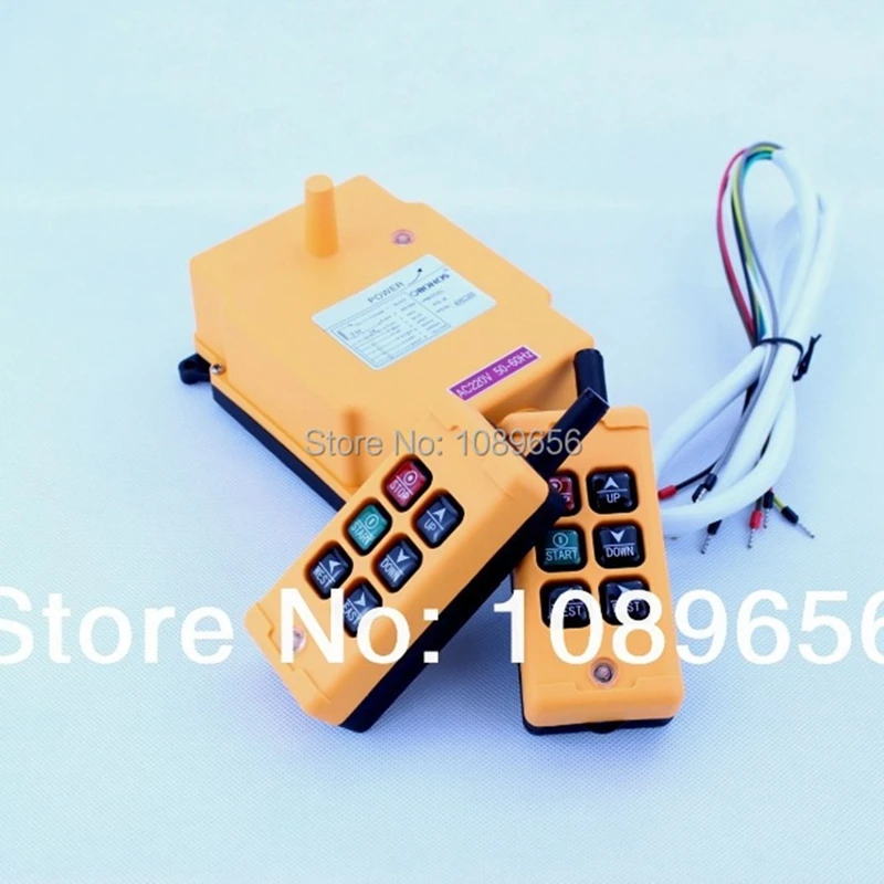 hs 6 6Channels Hoist Crane Radio Remote Control Sysem Industrial ...