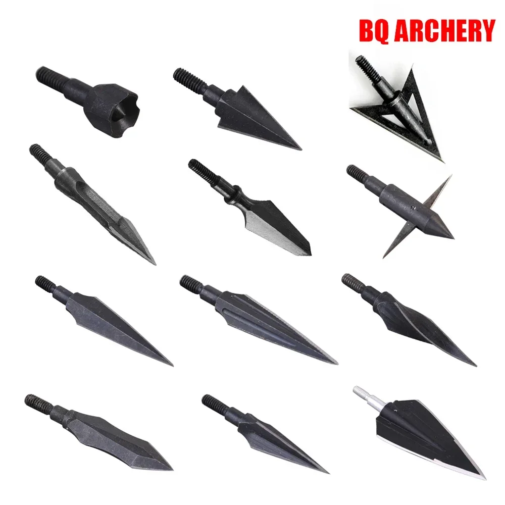 Arrow-Broadhead-100gn-160gn-Arrow-Tips-Hunting-Fishing-Compound-Bow ...