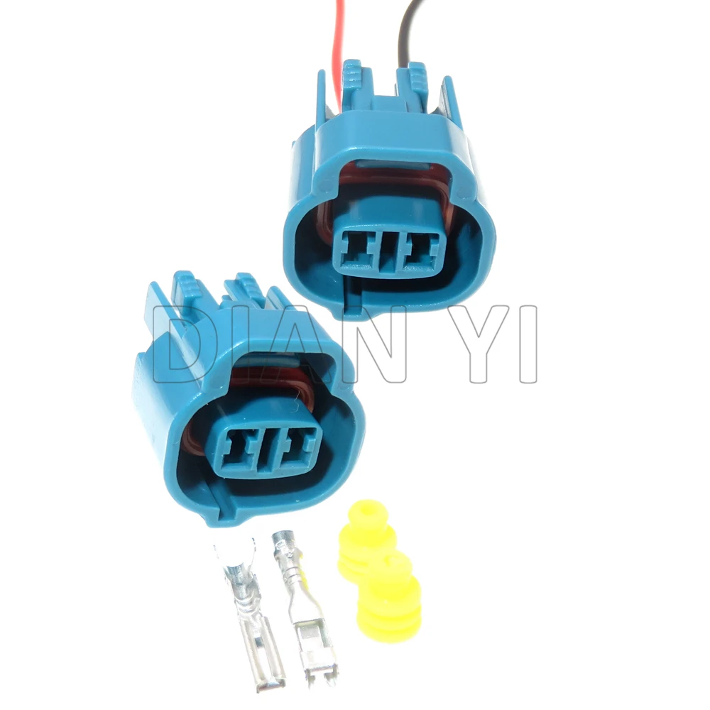 1-Set-2-Way-Starter-Car-Canister-Solenoid-Valve-Cable-Harness-Socket ...