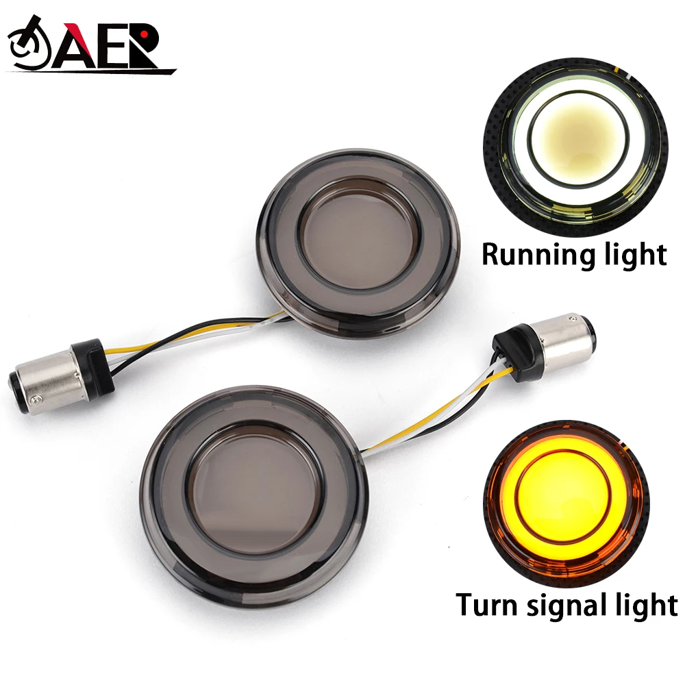 Motorcycle-LED-Indicator-Front-Turn-Signal-Light-1157-Bullet-Style-for ...