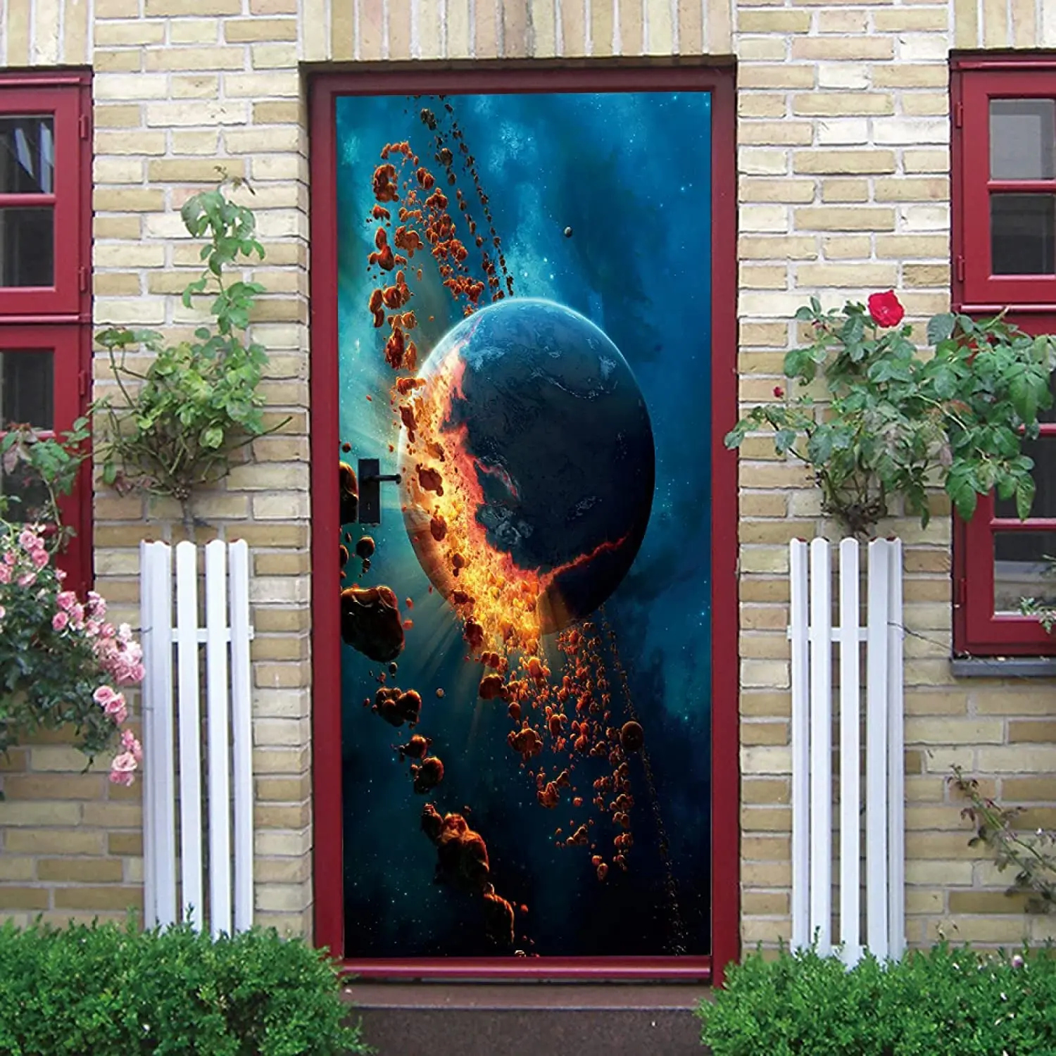 3D-Universe-Planet-Door-Stickers-Outer-Space-Door-Decal-Cosmic-Space ...