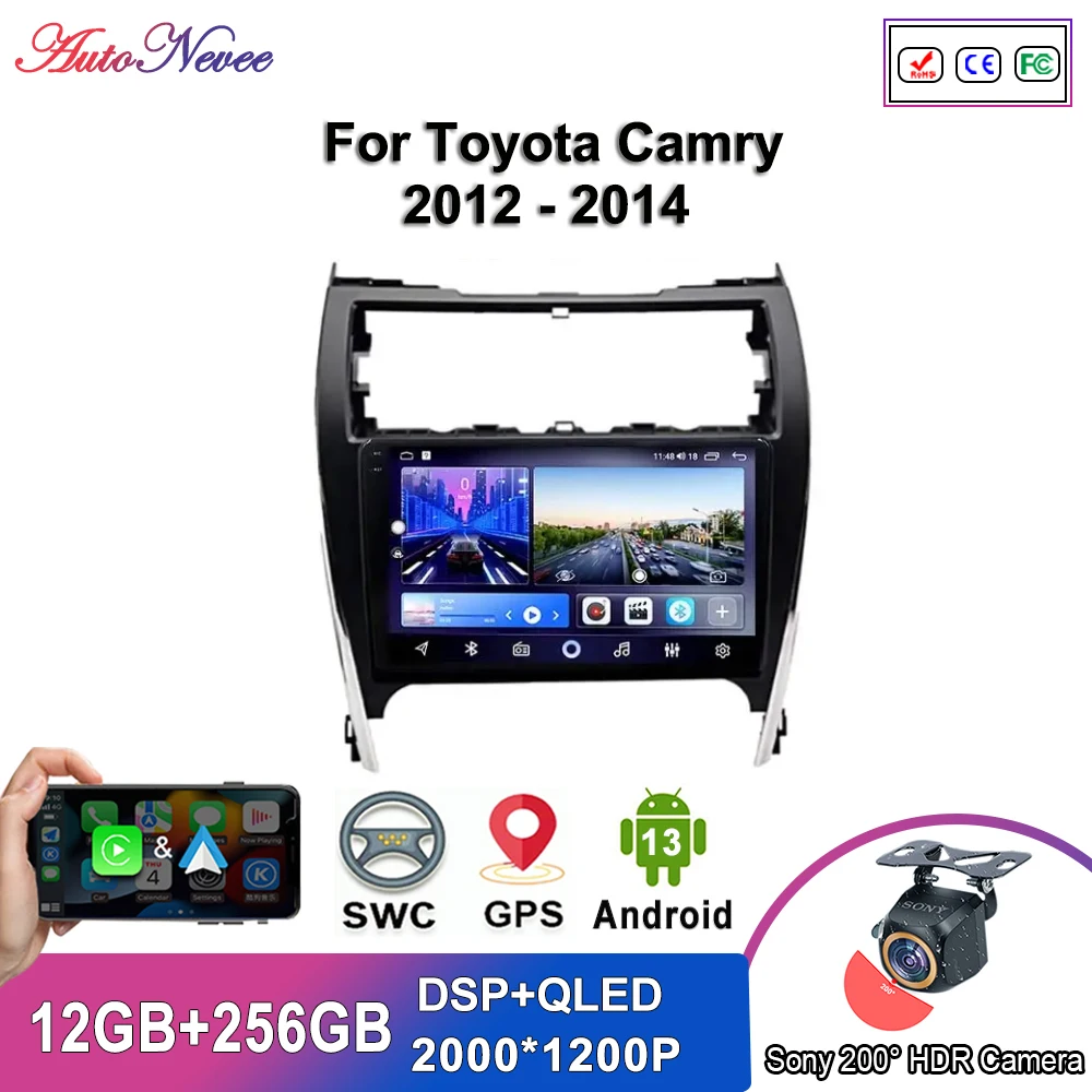 Android-13-Multimedia-For-Toyota-Camry-2012-2013-2014-Car-Player-GPS ...
