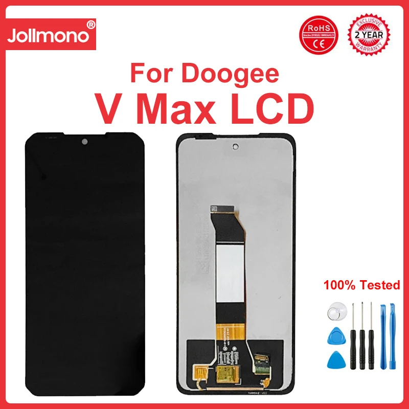 6-58-For-DOOGEE-V-Max-LCD-Display-Touch-Screen-Assembly-Replacement ...