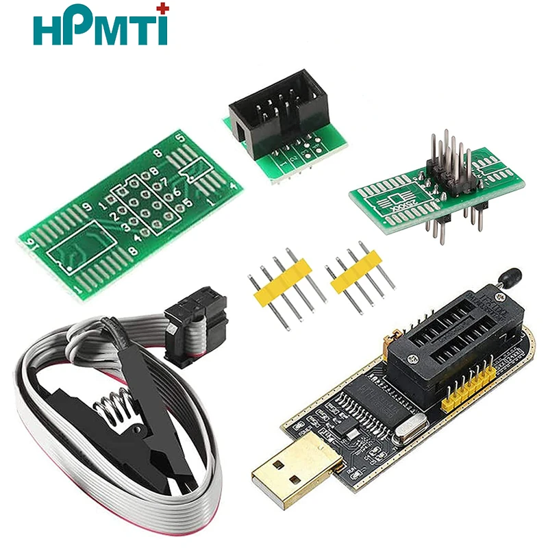 Ch341a Ch341b 24 25 Series Eeprom Flash Bios Usb Programmer Module ...