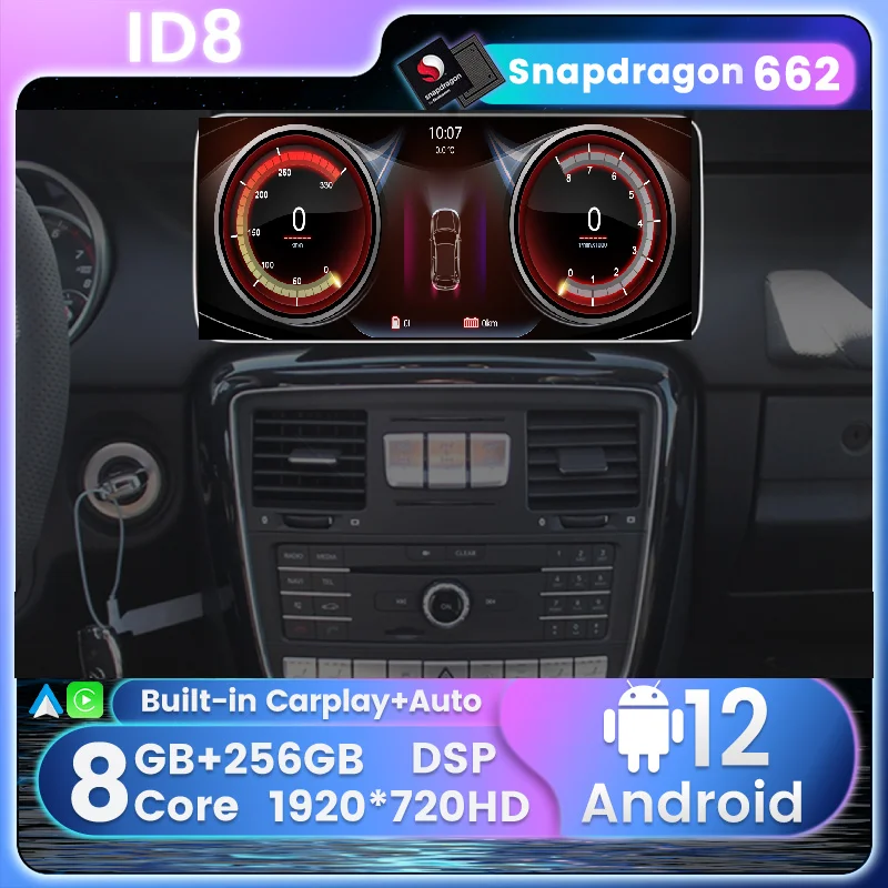 W461-Android-12-Wireless-CarPlay-For-Mercedes-Benz-G-Class-W463-Car ...