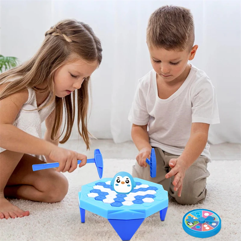 New-Mini-Ice-Breaking-Game-Toy-Set-Intellectual-Development-Toy-Penguin ...