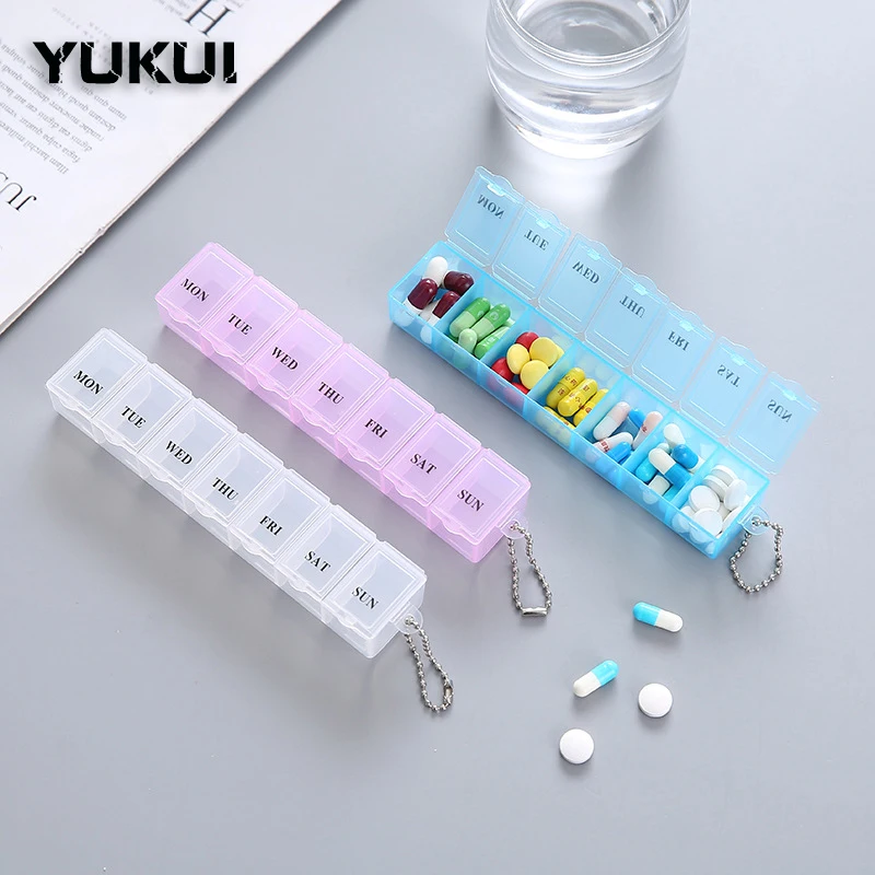 7Days-Medicine-Pillboxes-Weekly-Pill-Organizer-Container-Tablet-Holder ...