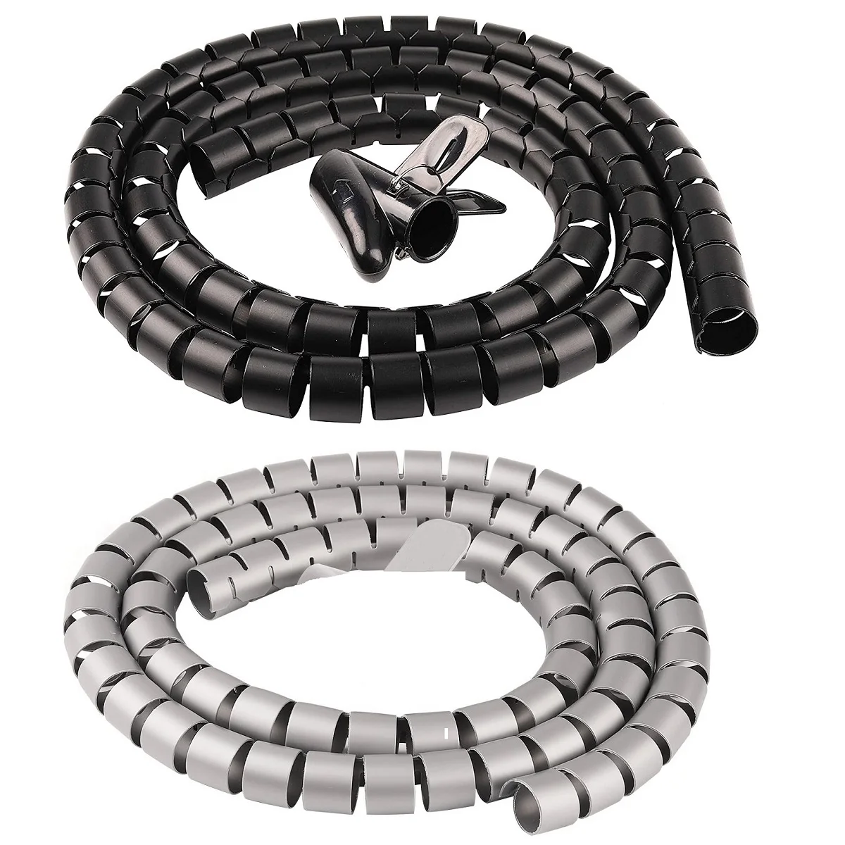 Protector de Cable en espiral Flexible, organizador de cables de ...