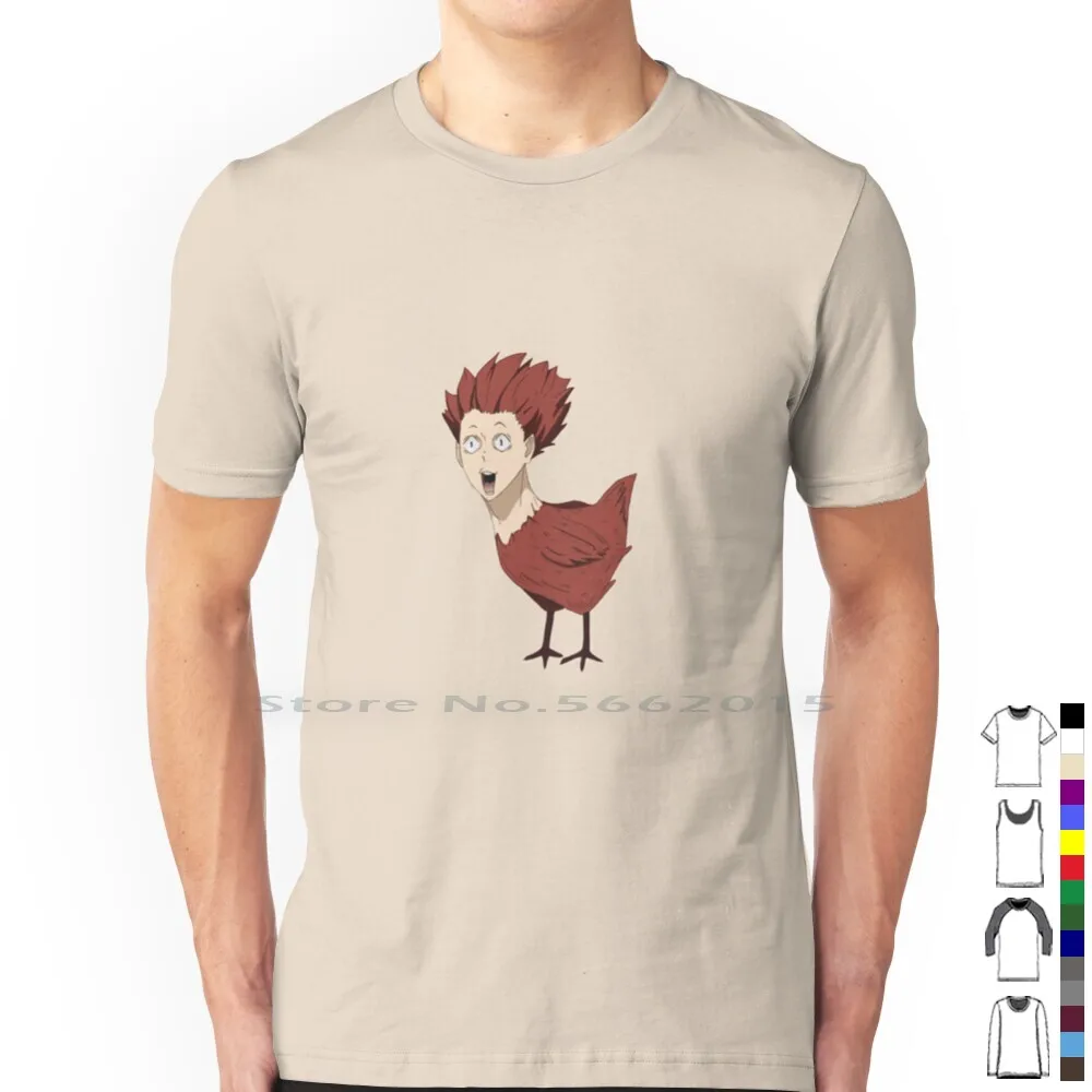 Chicken Tendou T Shirt 100% Cotton Tendou Shiratorizawa Anime Art ...