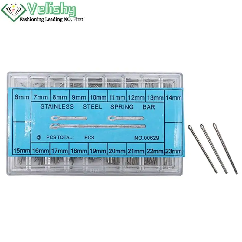 360pcs 6mm-23mm Stainless Steel Spring Bars watch Strap Spring Pins ...