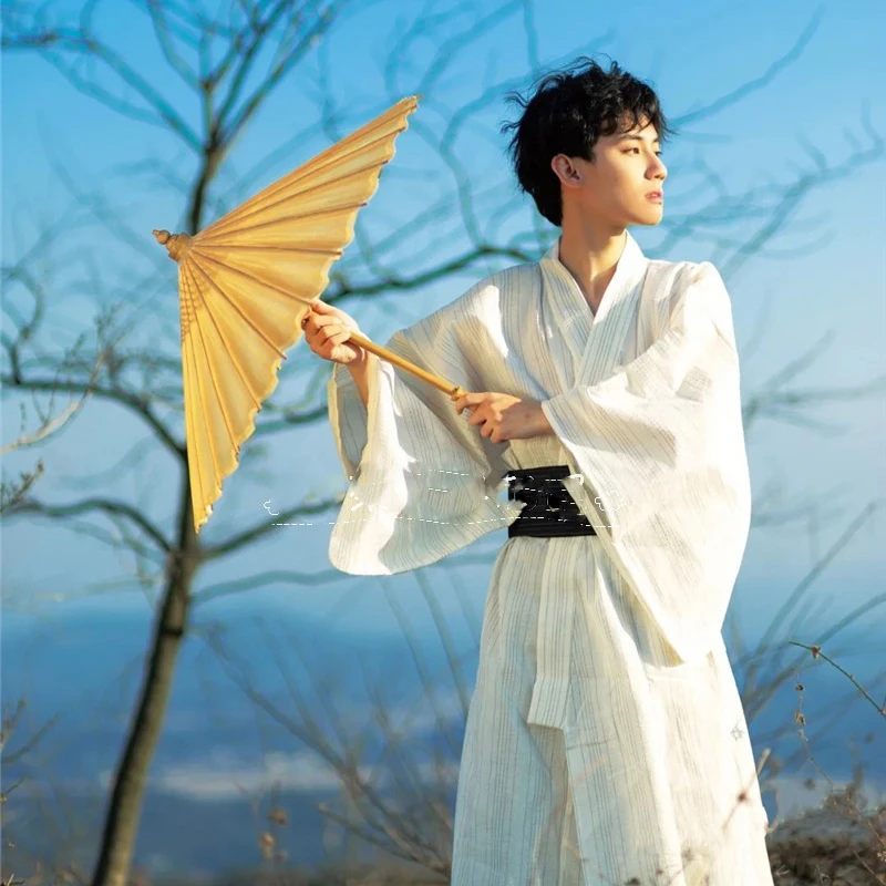 Solid Color Traditional Kimono