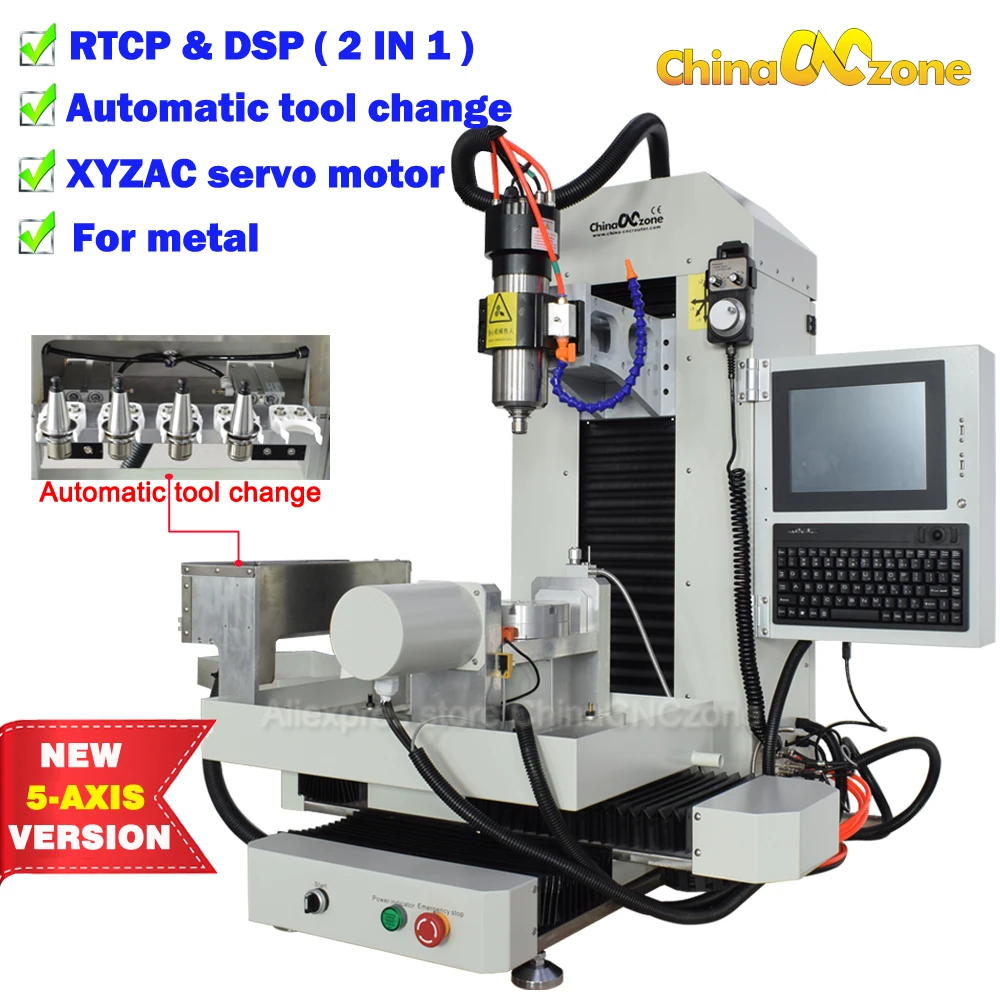 NEW-Steel-5axis-CNC-3040-machine-RTCP-DSP-2-in-1-fresatrice-per ...