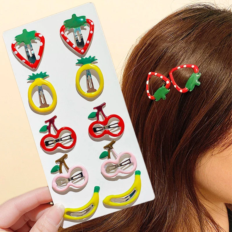 Strawberry Accessories Hair Girls | Hairpin Headwear Ornament ...