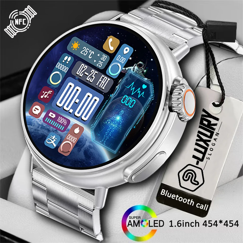 2023-NFC-Smart-Watch-Men-1-6-Inches-454-454-AMOLED-Screen-Wireless ...