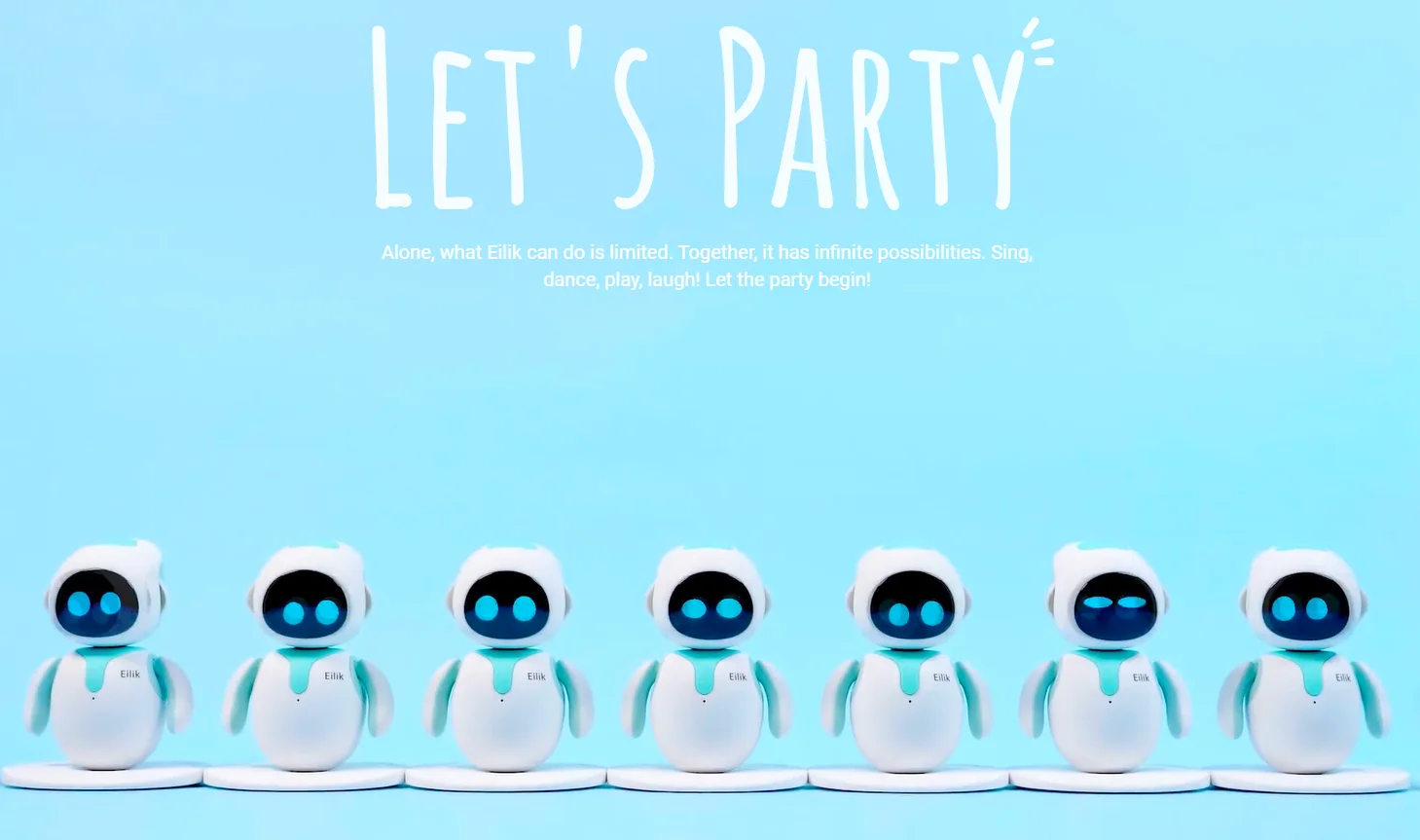 Eilik Robot Toy Smart Companion Pet Robot Desktop Toy Eilik - A Little ...