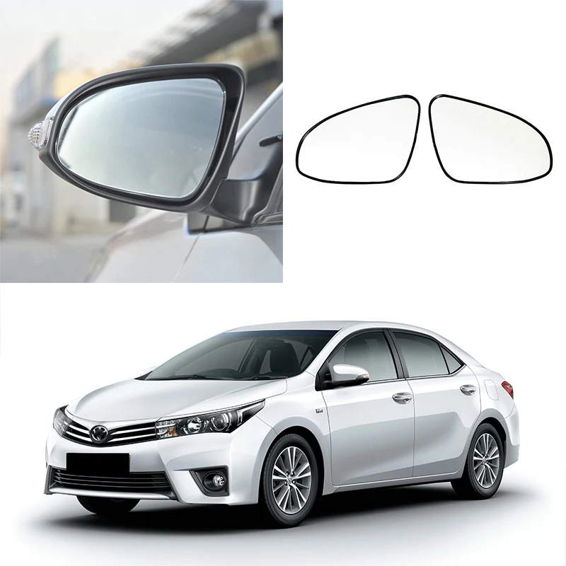 Car-Wing-Door-Side-Mirror-Heated-Lens-Exterior-Rearview-Mirror-Glass ...