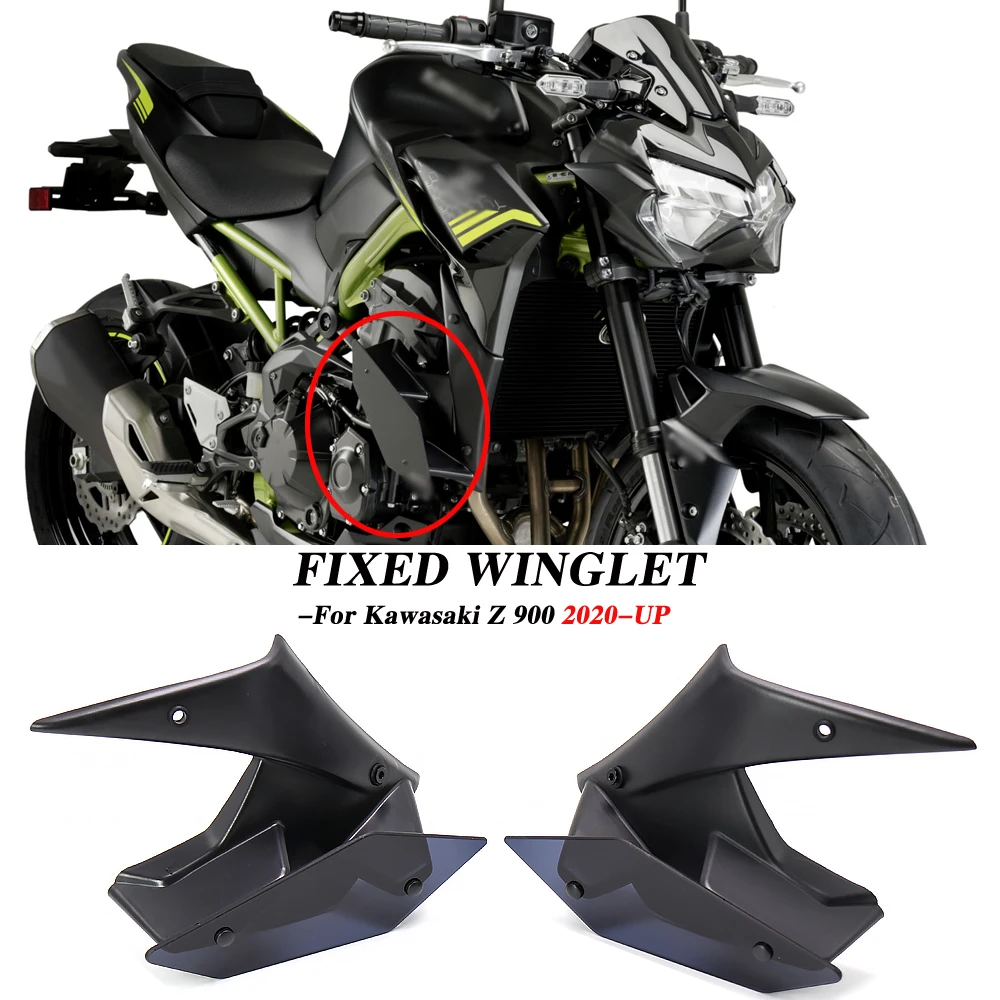 NEW-2021-2020-For-Kawasaki-Z-900-Z900-Motorcycle-Side-Downforce-Naked ...