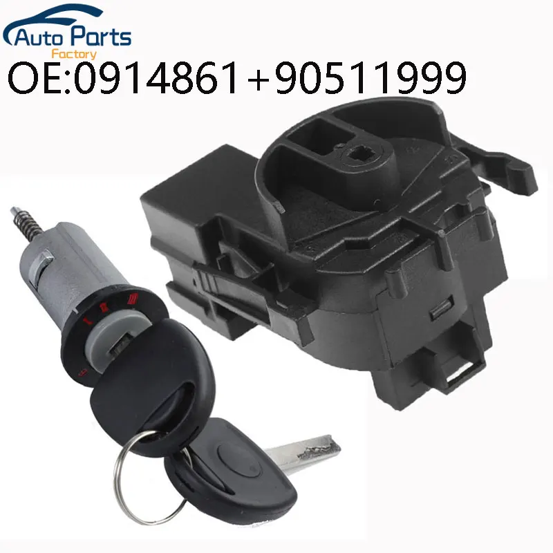 New-Ignition-Switch-With-Key-For-Opel-Vauxhall-Combo-Corsa-C-Meriva-Mki ...