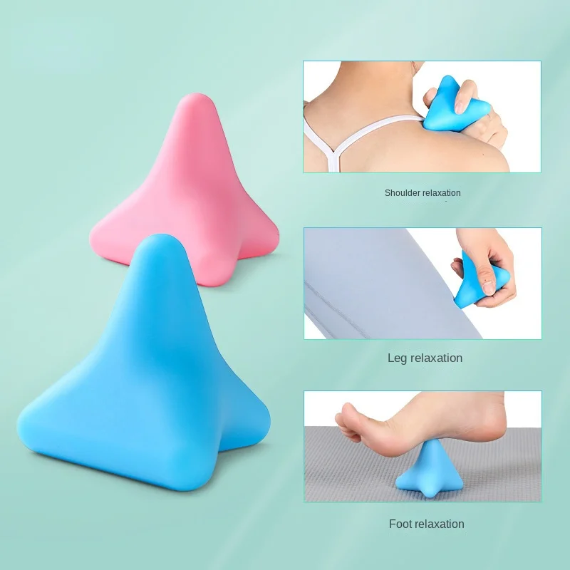 Silicon Massage Cone Triangular Relax Apparatus Ball Psoas Muscle ...