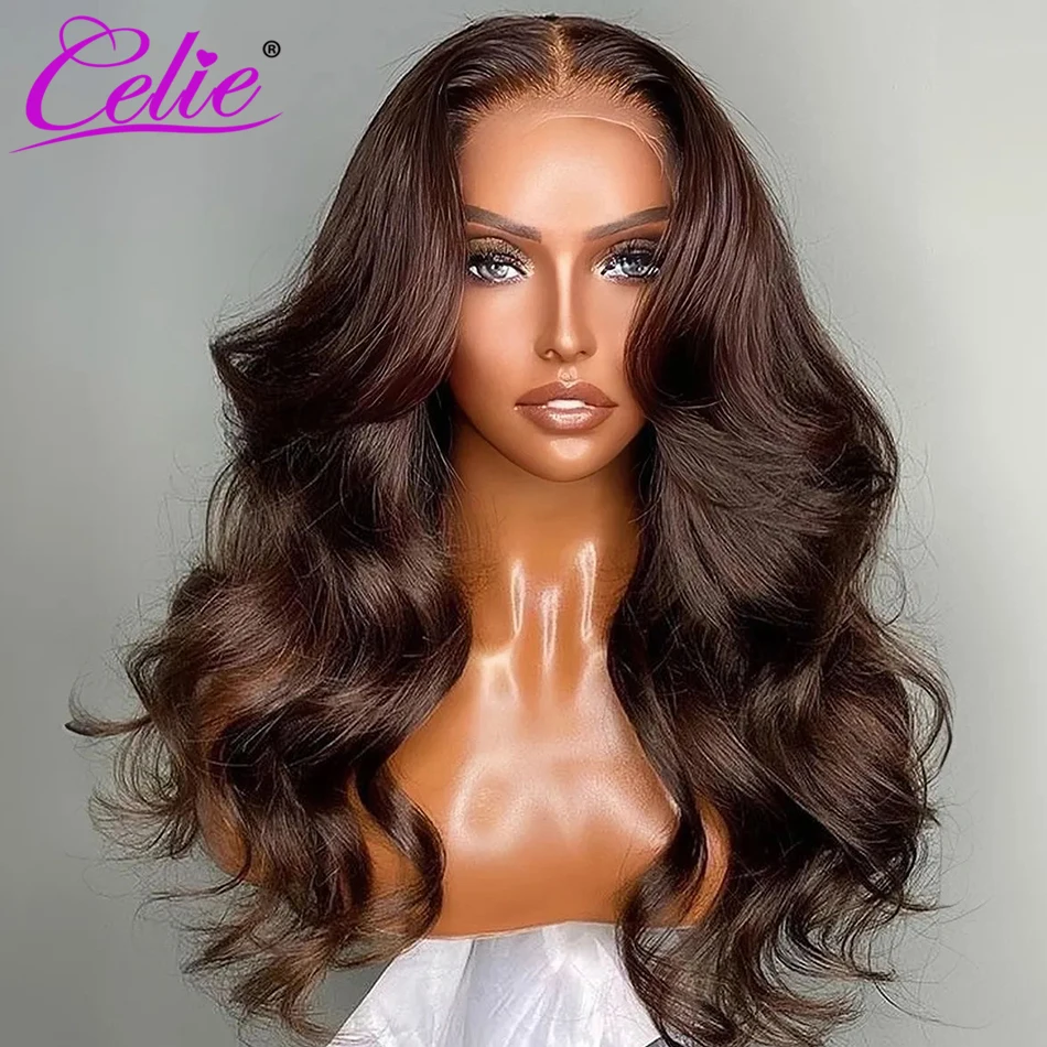 Celie-Hair-Glueless-Wig-Dark-Brown-Wear-Pr-Cut-HD-Lace-Wig-Colorido ...