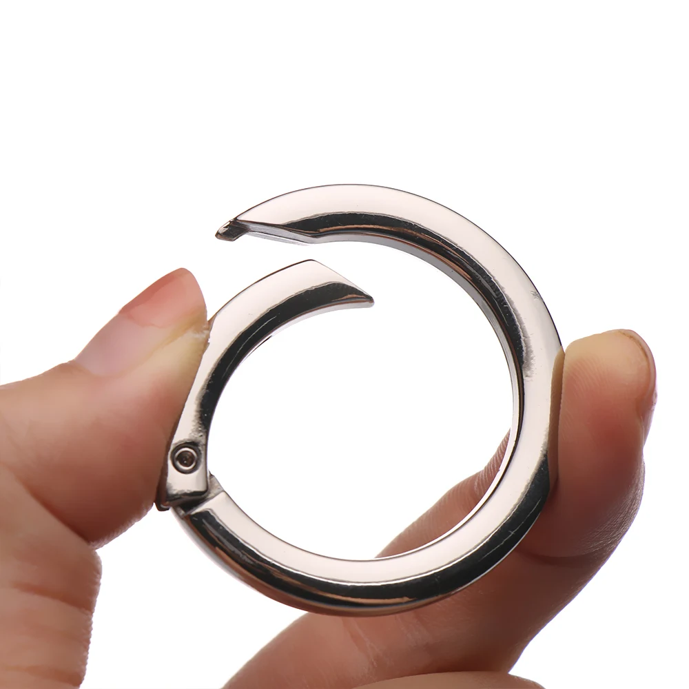 19-25-32-38mm-Spring-O-Ring-Buckles-Black-Gold-Silver-Bag-Belt-Buckle ...