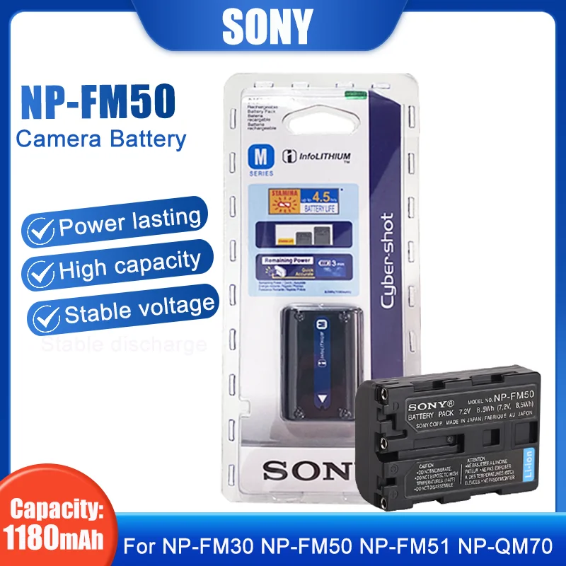 Lithium Rechargeable Battery | Sony Rechargeable Batteries | Sony Np ...