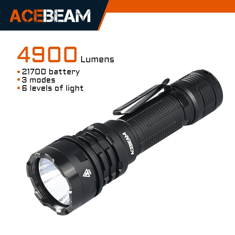 ACEBEAM-Defender-P17-Tactical-Flashlight-Dual-Tail-Switch-4900lm-445m ...