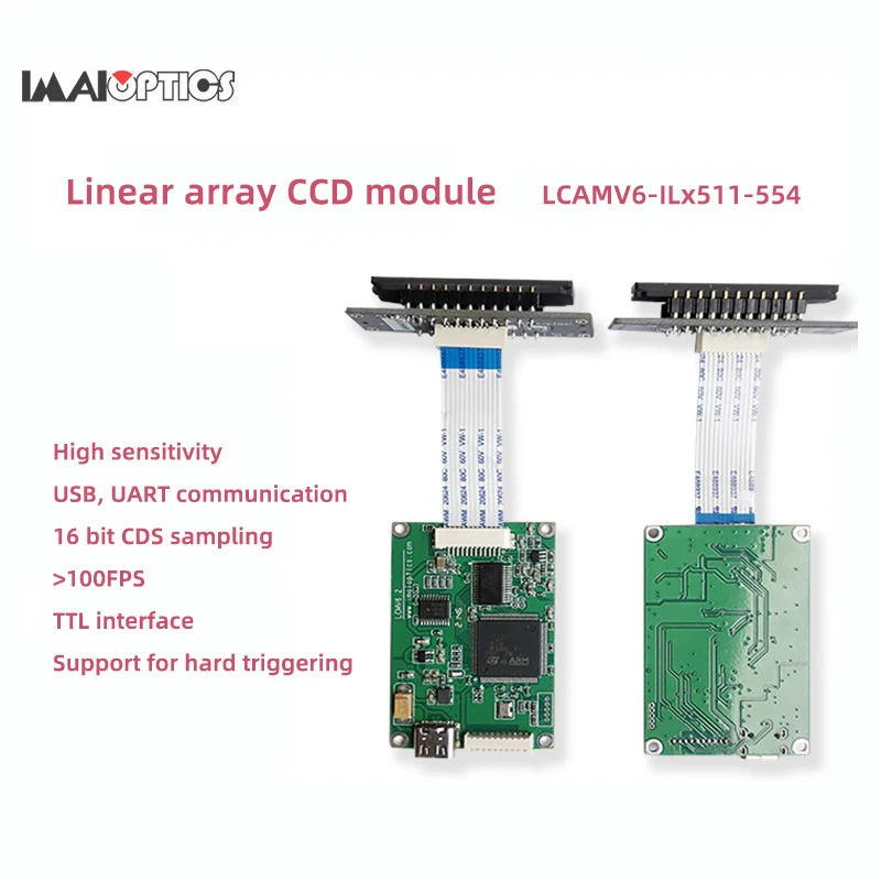 LCAMV6-ILx554-Linear-Array-CCD-Module-Drive-Board-Spectral-Acquisition-Analysis-High-Sensitivity ...
