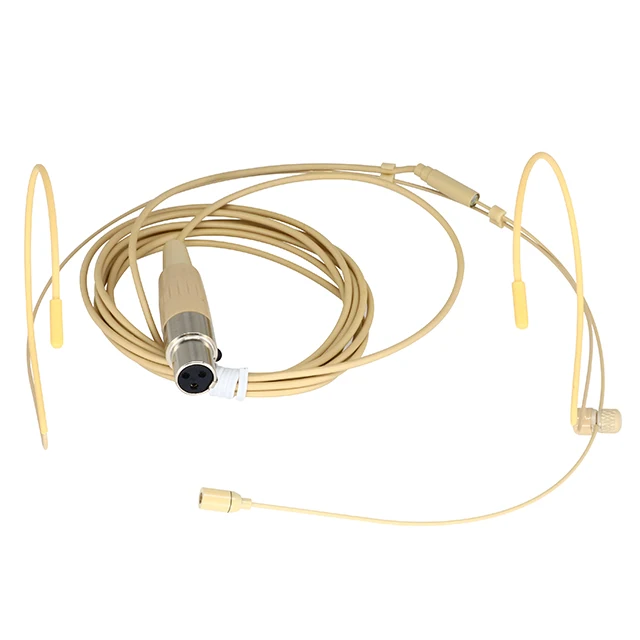 High end skin tone headband microphone, wireless microphone accessories ...