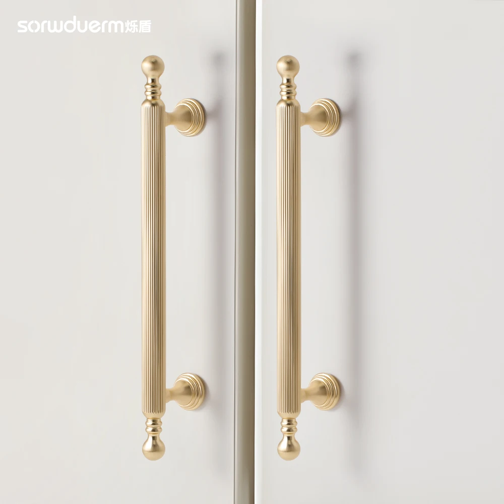 Gold-Handle-Furniture-Pull-Kitchen-Bedroom-Bathroom-Wardrobe-Drawer ...