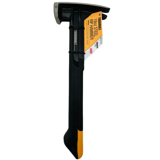TOUGHBUILT TB-H1-1R-S18 Magnetic Nail Corner Horn Hammer Rubber Seismic Pass